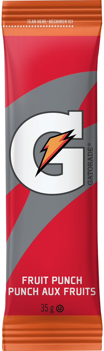 G Powders Sticks Fruit Punch | Gatorade Canada
